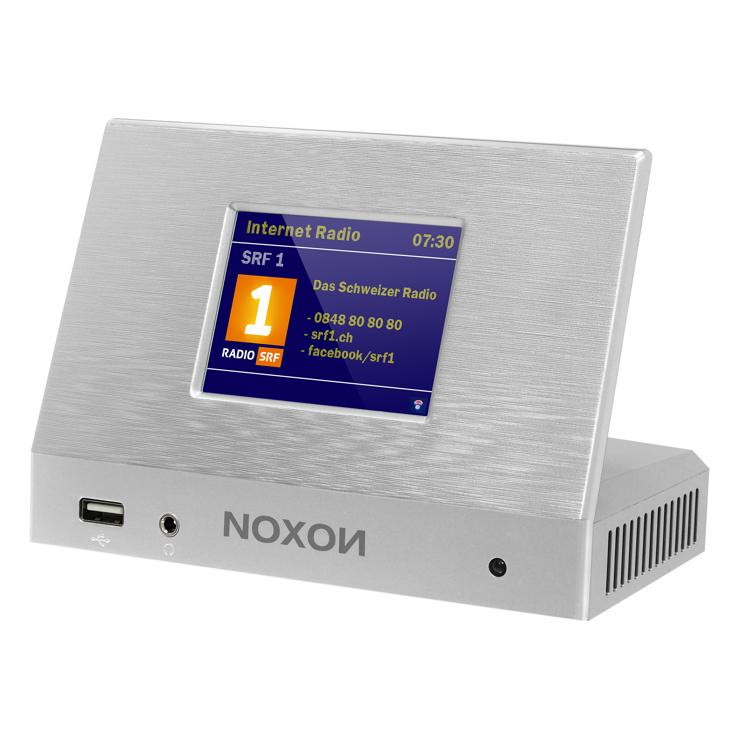 NOXON A120+ Audioadapter / HiFi-Tuner - silber - Atelmo GmbH - Ihr ...